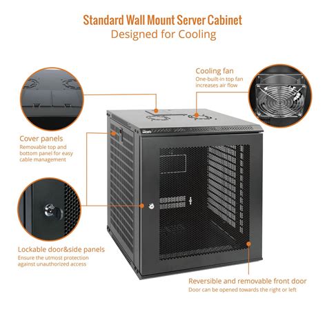 12u Rack Wall Mount Disassembled Tecmojo