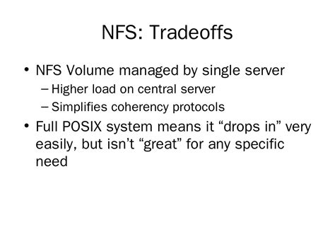 nfs afs gfs vlab