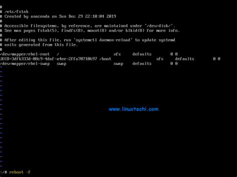 How To Boot Rhel 8 Centos 8 In Rescue Mode