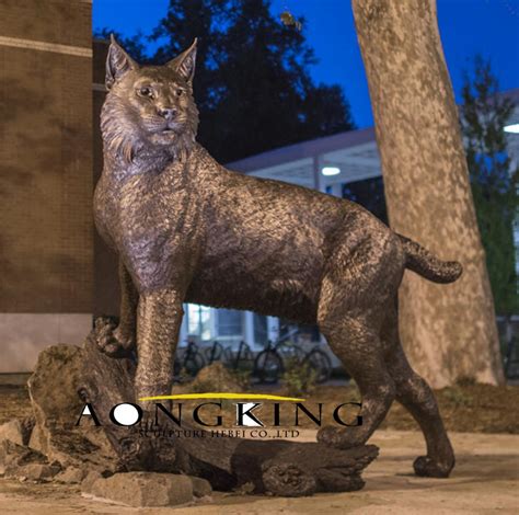 Big Cat Statue Bronze Statuegarden Art Sculptureanimal Art