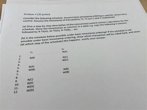 Solved Problem 4 120 Points Consider The Following