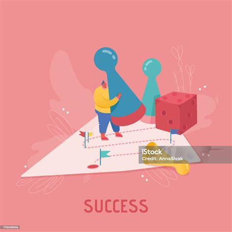 주사위를 재생 하는 사업가 캐릭터 비즈니스 계획 위험 및 전략 개념 보드 게임 성공 경쟁 및 리더십을 재생하는 사람들 여성 벡터