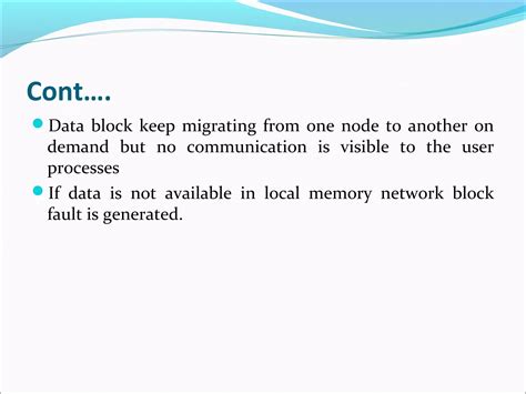 Distributed Shared Memory Ppt Databases Computer Software And Applications
