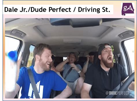 See What Happens When Dale Earnhardt Jr And Dude Perfect Acts Out