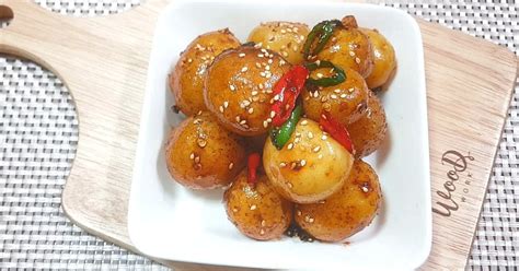 밥도둑 반찬단짠단짠 알감자 조림레시피