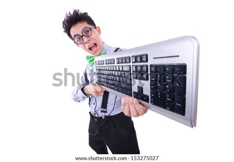 Computer Geek Nerd Funny Concept Stock Photo Shutterstock