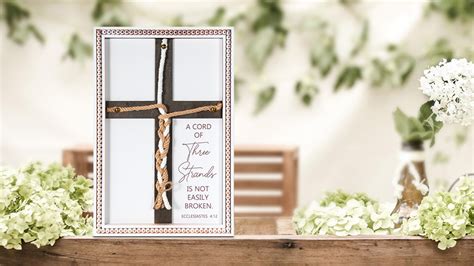 Unity Cross Wording Cards Unity Wedding Candles Ceremony Set Include