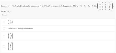 Solved Which Of The Following Statement About Linear Chegg