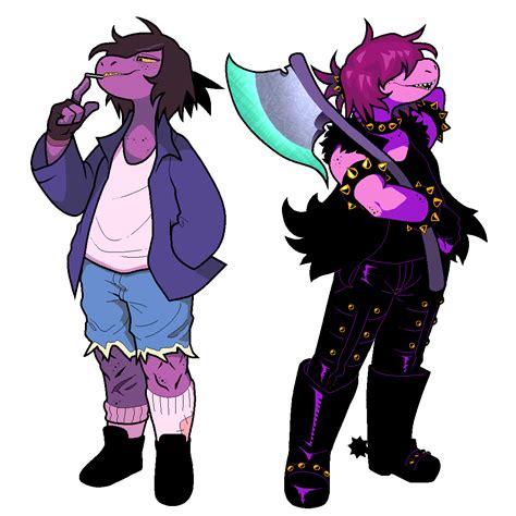 Susie Deltarune Drawn By Acenth Danbooru
