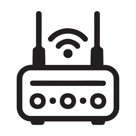 Wireless Router Icon For Connectivity And Technology 52551971 Vector Art At Vecteezy