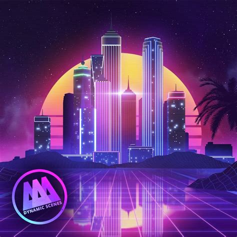 Aaa Dynamic Scenes Retro Night Ride Dynamic Scene Ps4 Ps5 Game Propaganda