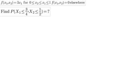 solved let x1 and x2 have the joint density function