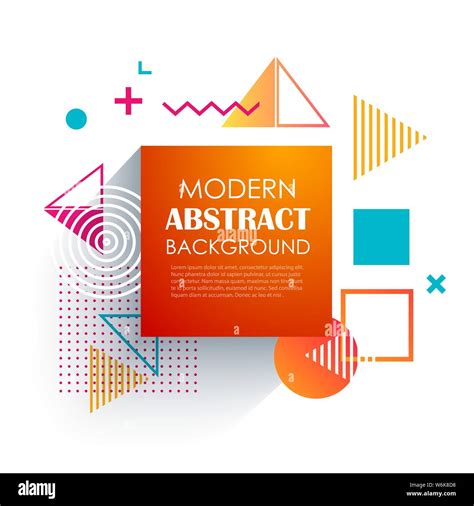 Abstract Geometric Red Square Pattern Design And Background Use For