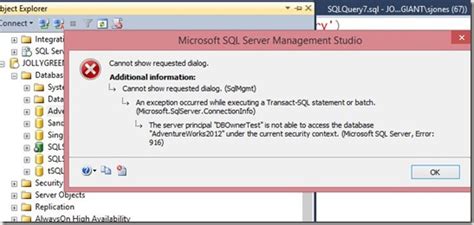 Dbowner Querying For Database Options Sqlservercentral