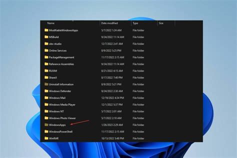 windowsapps folder how to find and access it