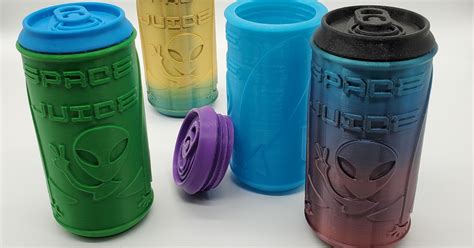 Space Juice Threaded Container By Keyboardcrawlin Download Free Stl