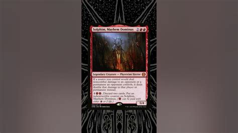 Nekusar Is Causing Mayhem Solphim Mayhem Dominus Mtg Edh Youtube