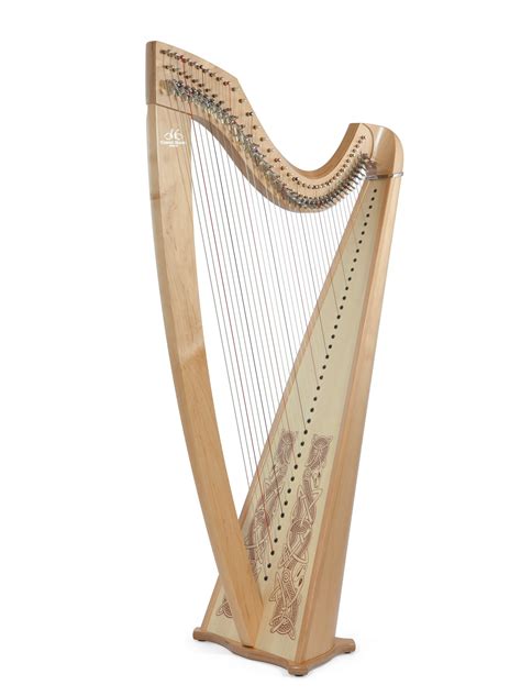 Celtic Harp Decoration Shelly Lighting