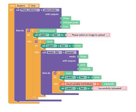 media db by cloudinary thunkable docs