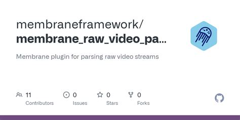 Github Membraneframework Membrane Raw Video Parser Plugin Membrane Plugin For Parsing Raw