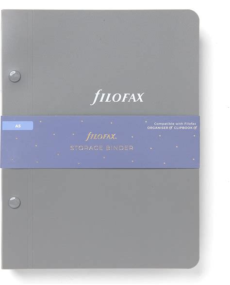 Amazon.com : A5 Storage Binder Grey : Office Products