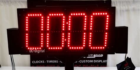digital led timers counters clocks number displays scoreboards