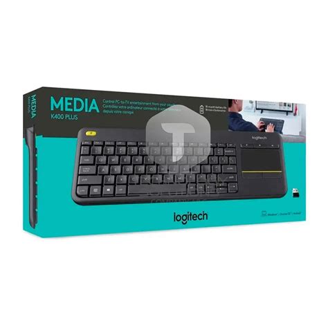 Teclado Logitech K400 Plus Wireless Touch Sp Black Technology