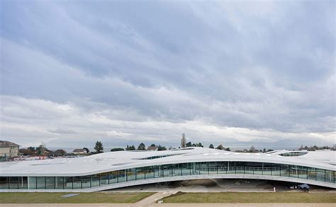 Rolex Learning Center Sanaa Archdaily México