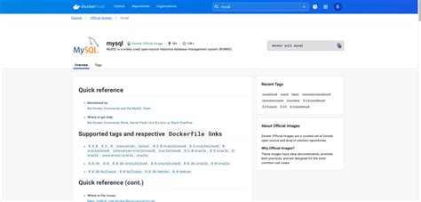 Rfm Docker로 Mysql Db 환경 구축하기