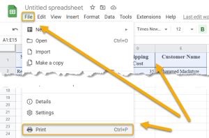 How To Set Print Area In Google Sheets Spreadsheet Daddy