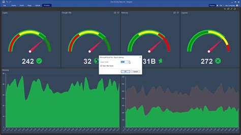 Excel Dashboard Exporting Interactive Dashboard To Excel Pdf Image