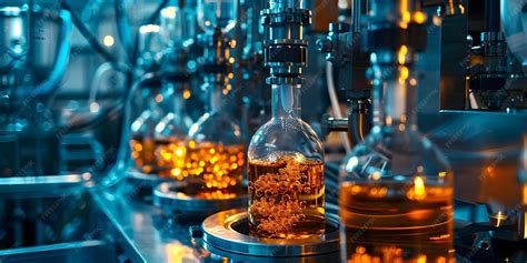 Automated Bioreactors Revolutionizing Fermentation Growth Monitoring In Bioprocessing Concept