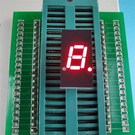 Single Digit 0 3 Inch Single Color Rectangular Segment Display Asina Tronics Shenzhen Co Ltd