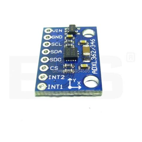 Axis Digital Bit ADXL Sensor Accelerometer Acceleration Of Gravity Tilt Module I C SPI