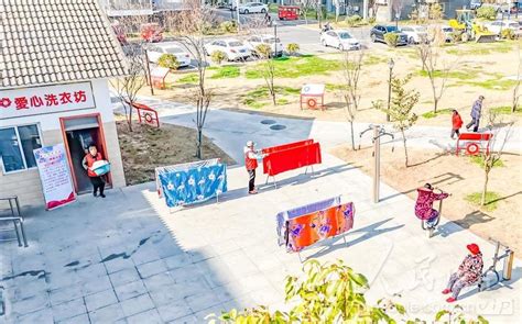 江苏宿迁：小区开设“爱心洗衣房” 人民图片网
