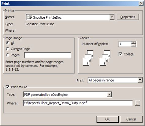 Export From ReportBuilder To PDF And Other Formats