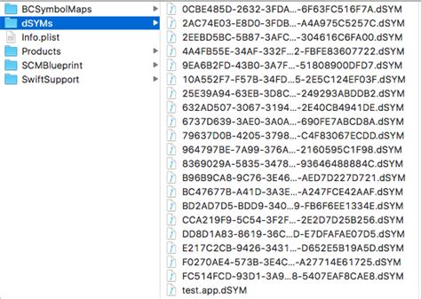 Ios Why Do I See A Lot Of Dsym Files In My Archivedsym Folder