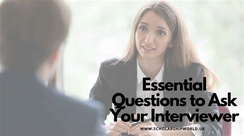 Must Read Essential Questions To Ask Your Interviewer In 2024 Scholarship World