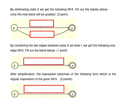 Solved To Transform The Following NFA To A Regular Chegg