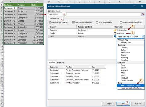 Quickly Combine Rows Based On Same Value In Excel