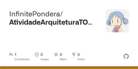 Github Infiniteponderaatividadearquiteturatodo