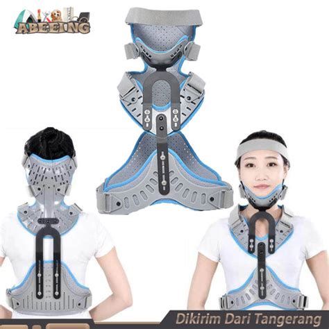 Jual Orthosis Cervical Thoracic Halo Brace Penyangga Leher Kepala