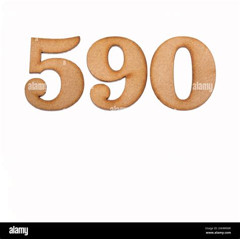 Number 590 Cut Out Stock Images & Pictures - Alamy