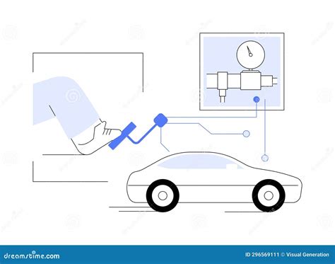 Foot Presses Throttle Pedal Sketch Vector 163643728