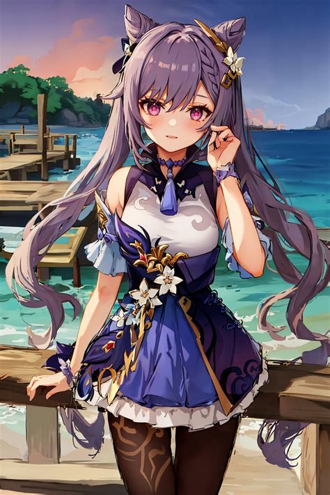 Keqing Genshin Impact Generated By Galawave Aibooru