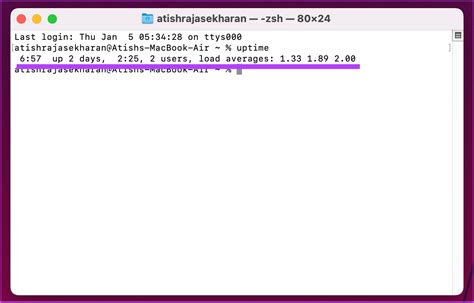 How To Check Your Macs Uptime Reboot And Shutdown History Guiding Tech