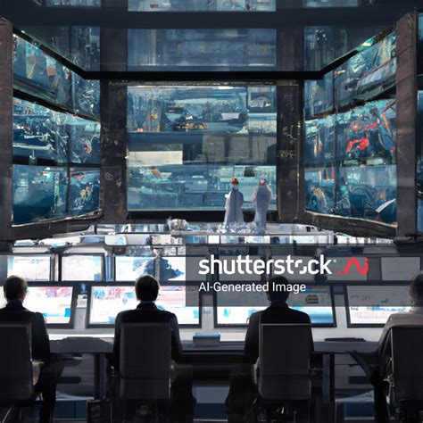 Image Depicts Modern Network Operations Center Ai Generated Image 2384253573 Shutterstock