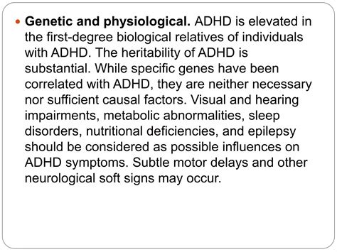 Adhd Attention Deficit Hyperactivity Disorder Ppt