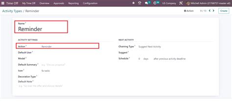 Accrual Plans And Activity Types Setup In US Company Using Odoo 16