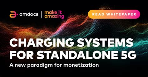Amdocs On Linkedin Charging Systems For Standalone 5g